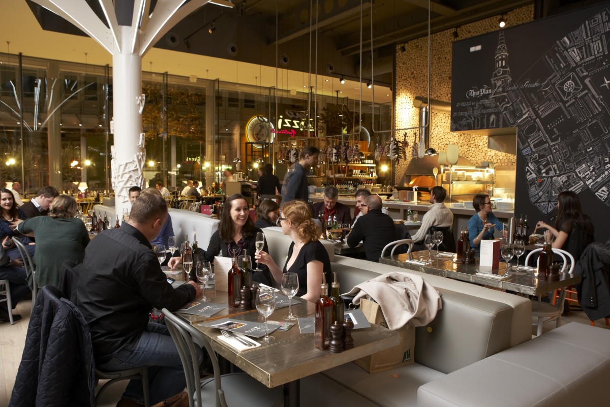 Zizzi exchanges on Derby mall site