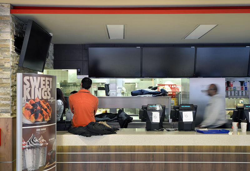 Burger King Counter