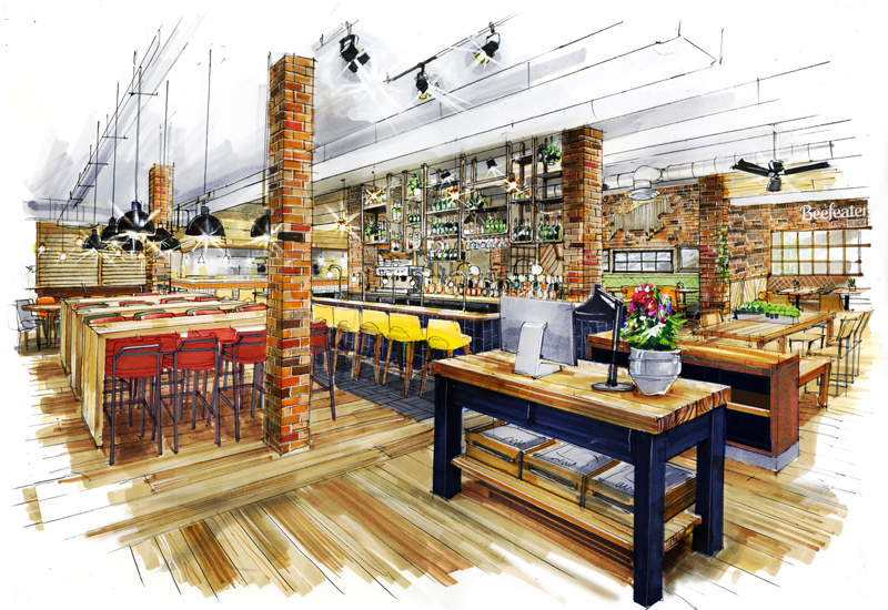 Whitbread rolls out "evolved" version of Beefeater chain