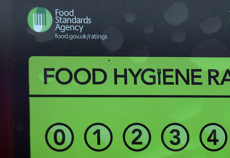 Trading a restaurant with zero hygiene rating perfectly legal
