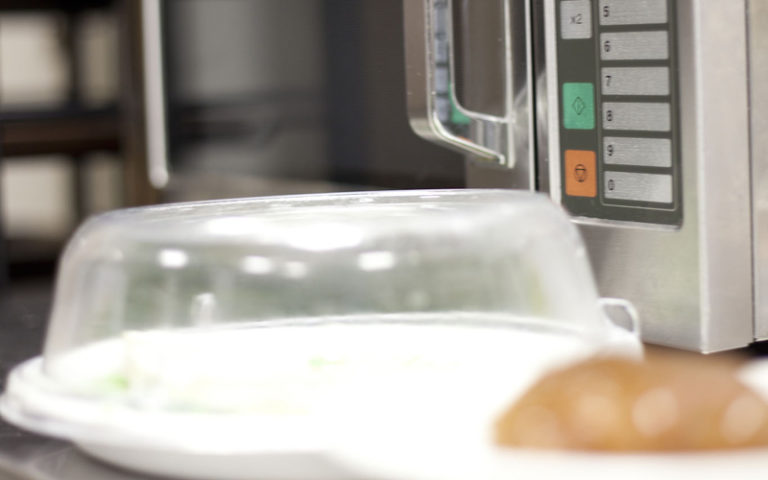 Contract caterer's steam cooking system produces 95,000 meals a week