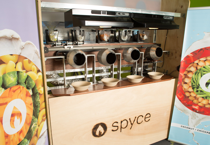 Robotic kitchen can cook and wash up on its own