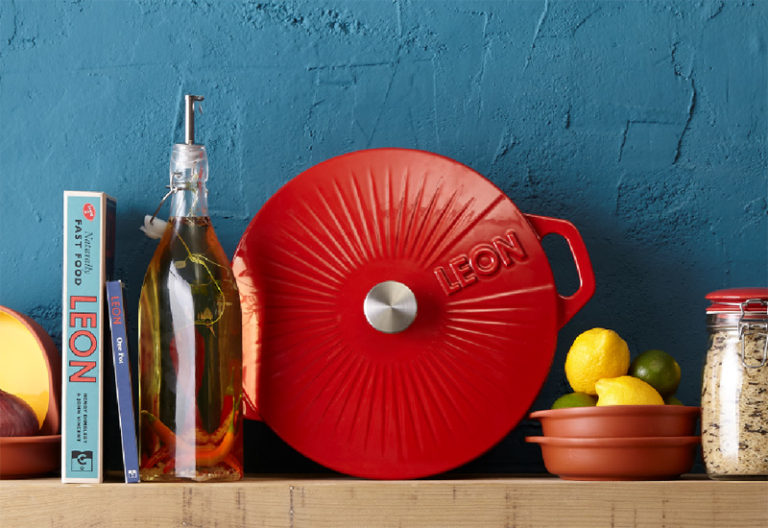 Fast food chain Leon designs its own cookware for sale through John Lewis