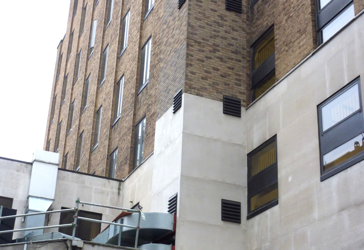 Restaurant finds way to disguise unsightly kitchen flue