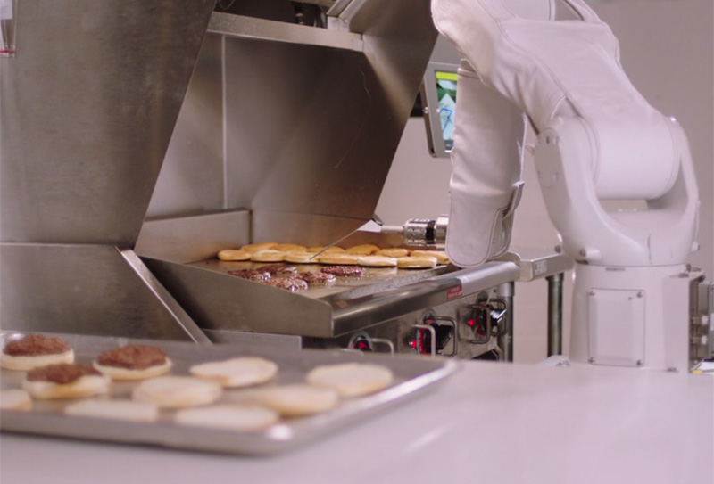 VIDEO: The £45,000 burger-flipping robot set to change the face of ...
