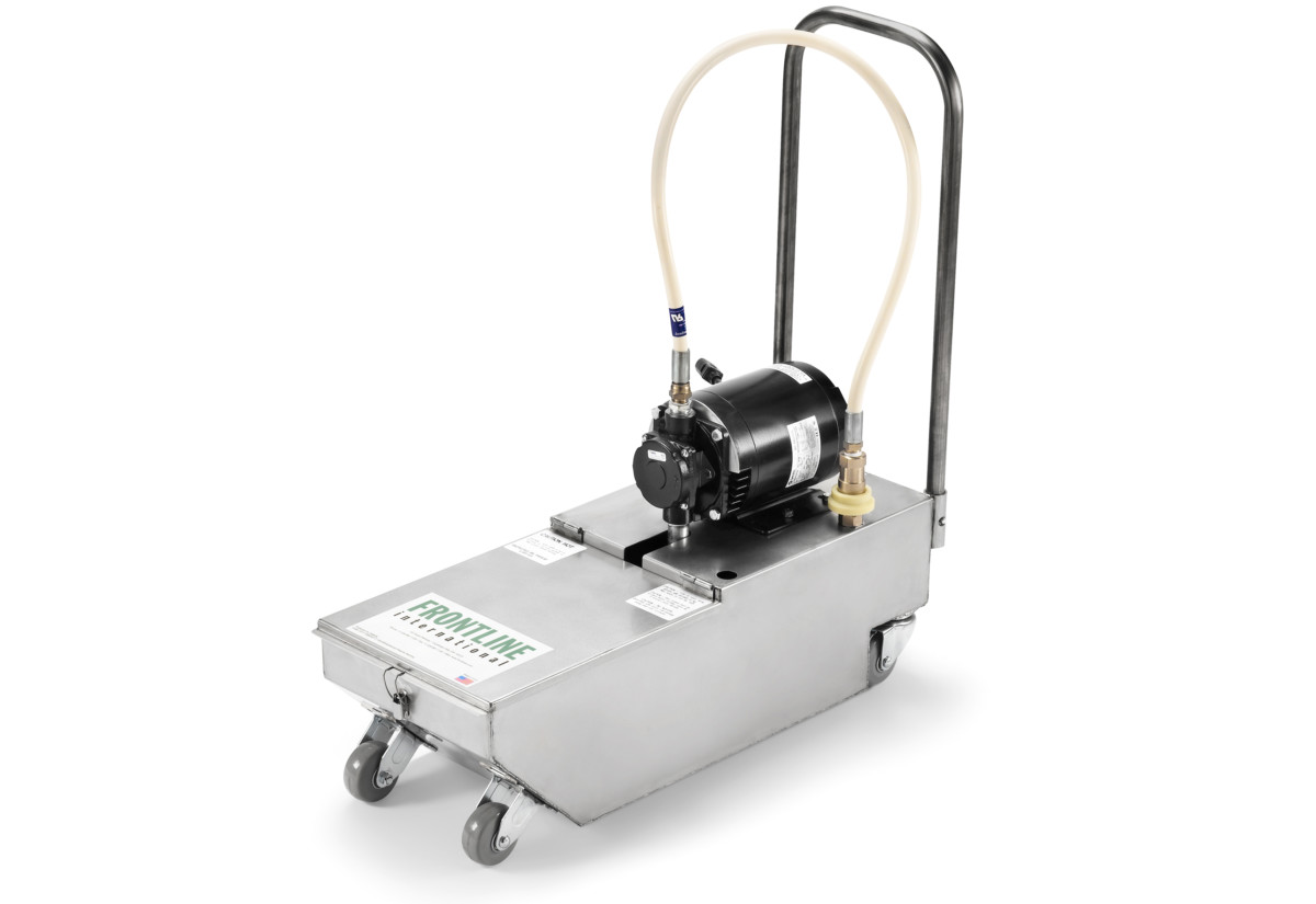 Supplier invents safer way to dispose of grease from rotisserie ovens