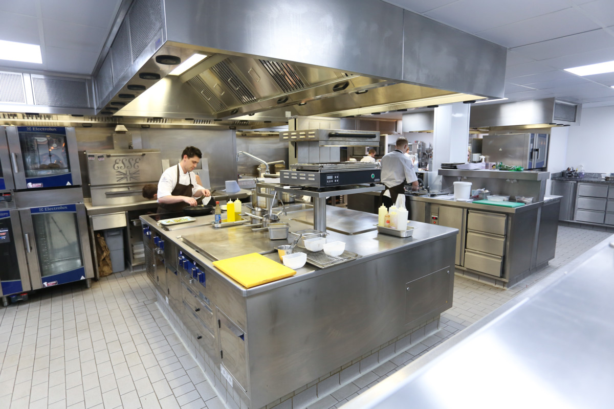 Fine Dining Restaurant Kitchen Layout