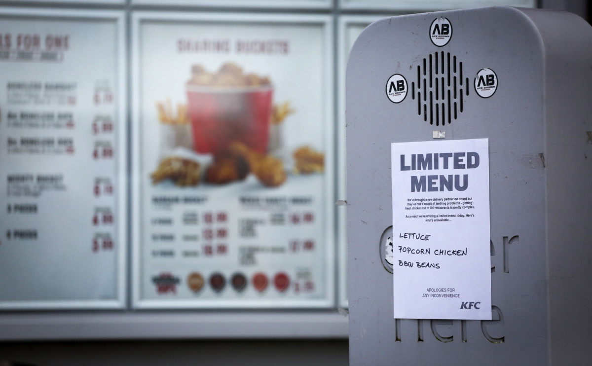 KFC chicken caught up at depot will go to waste