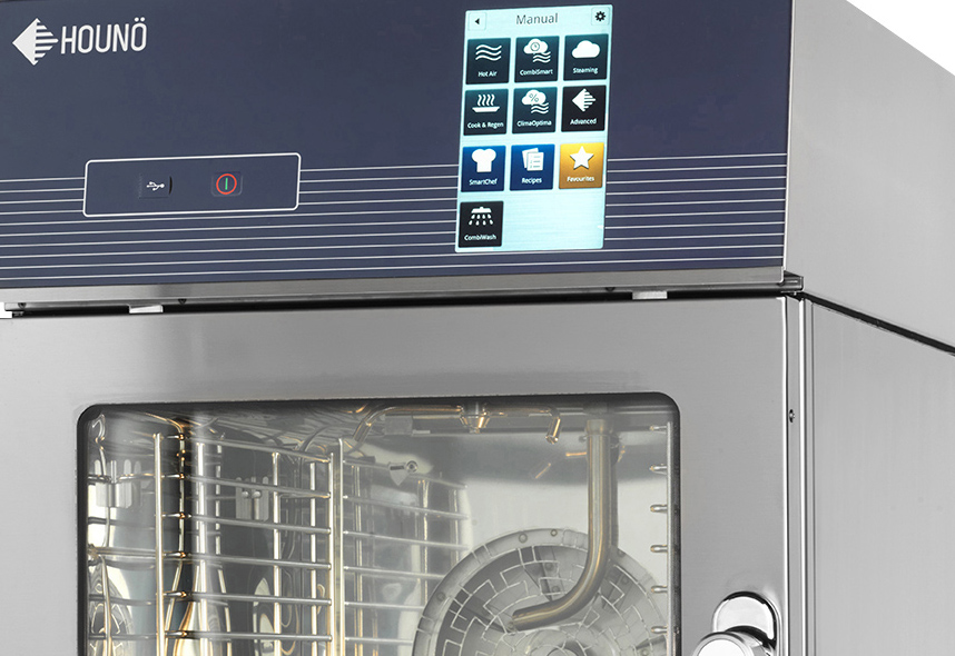 Houno rolls cloud system into its slimline combi ovens