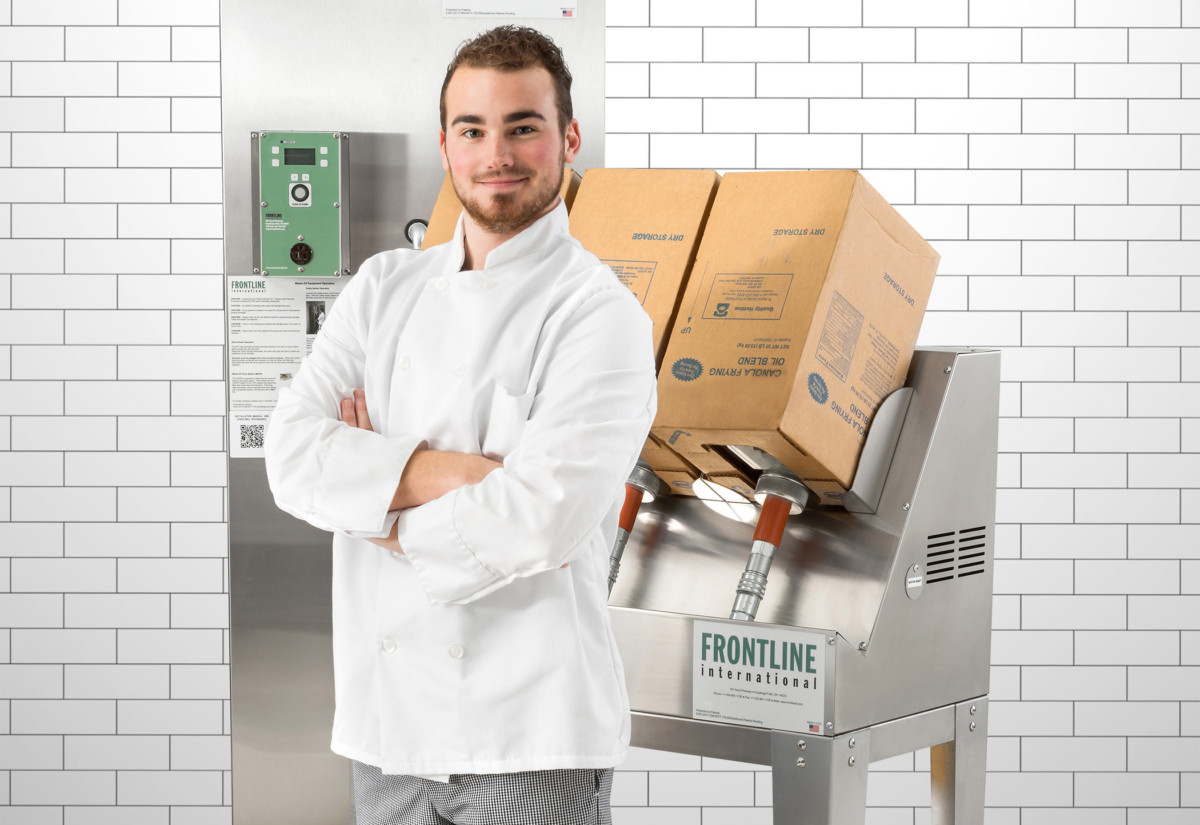 Fryer device transforms waste oil into profit for operators