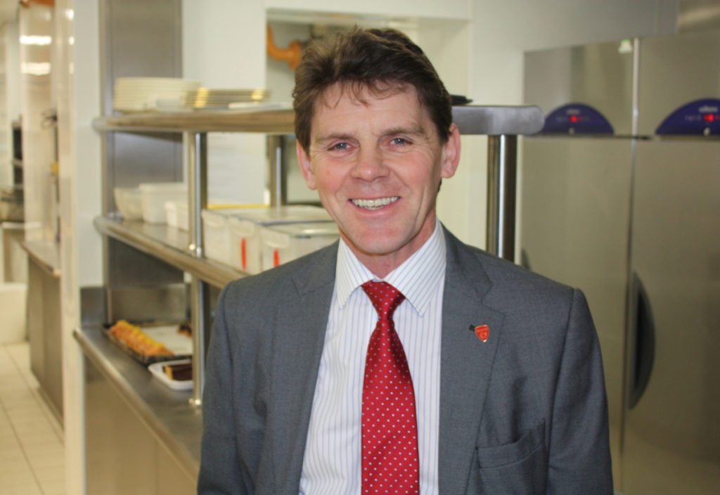 THE LONG VIEW FROM LOCKDOWN: Charvet's sales director Ian Clow