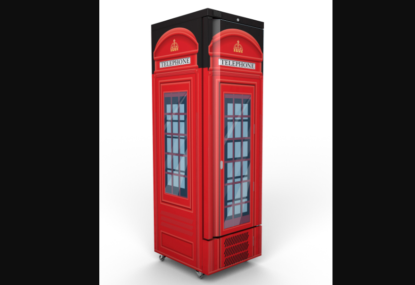 Williams phones home with refrigeration cabinet disguised as a phone box