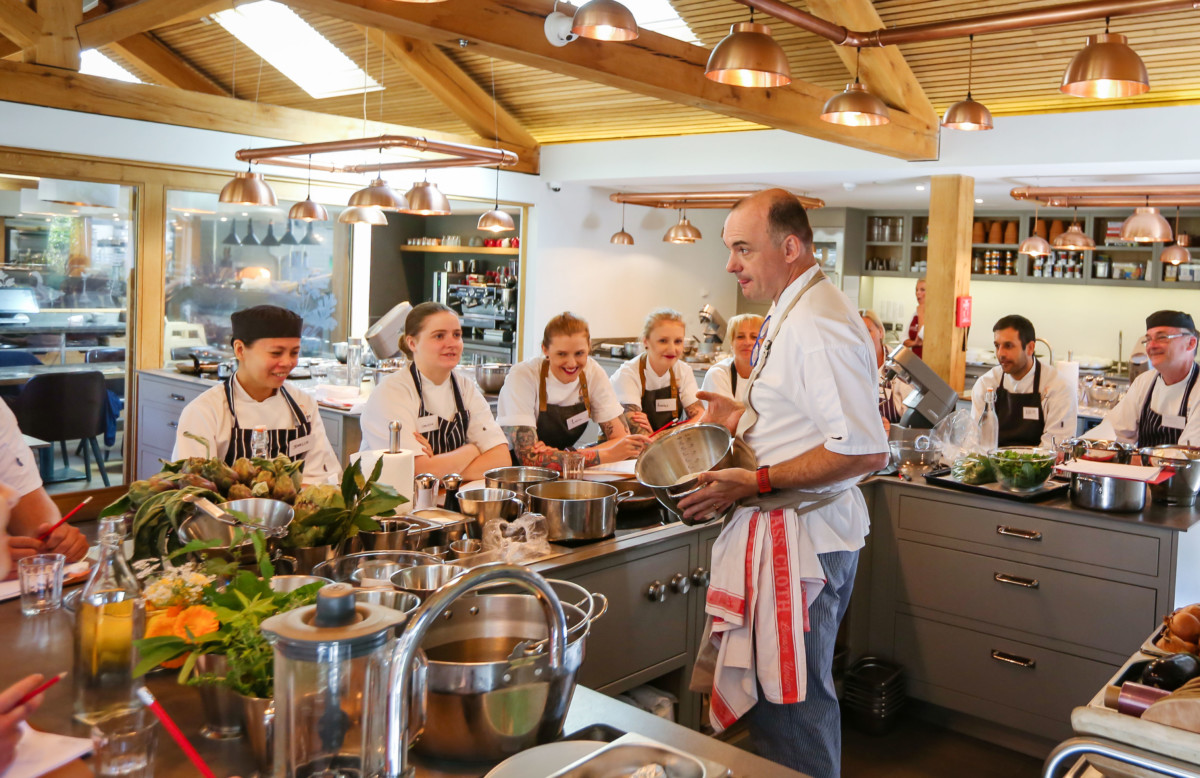 Five Star Restaurant Kitchen