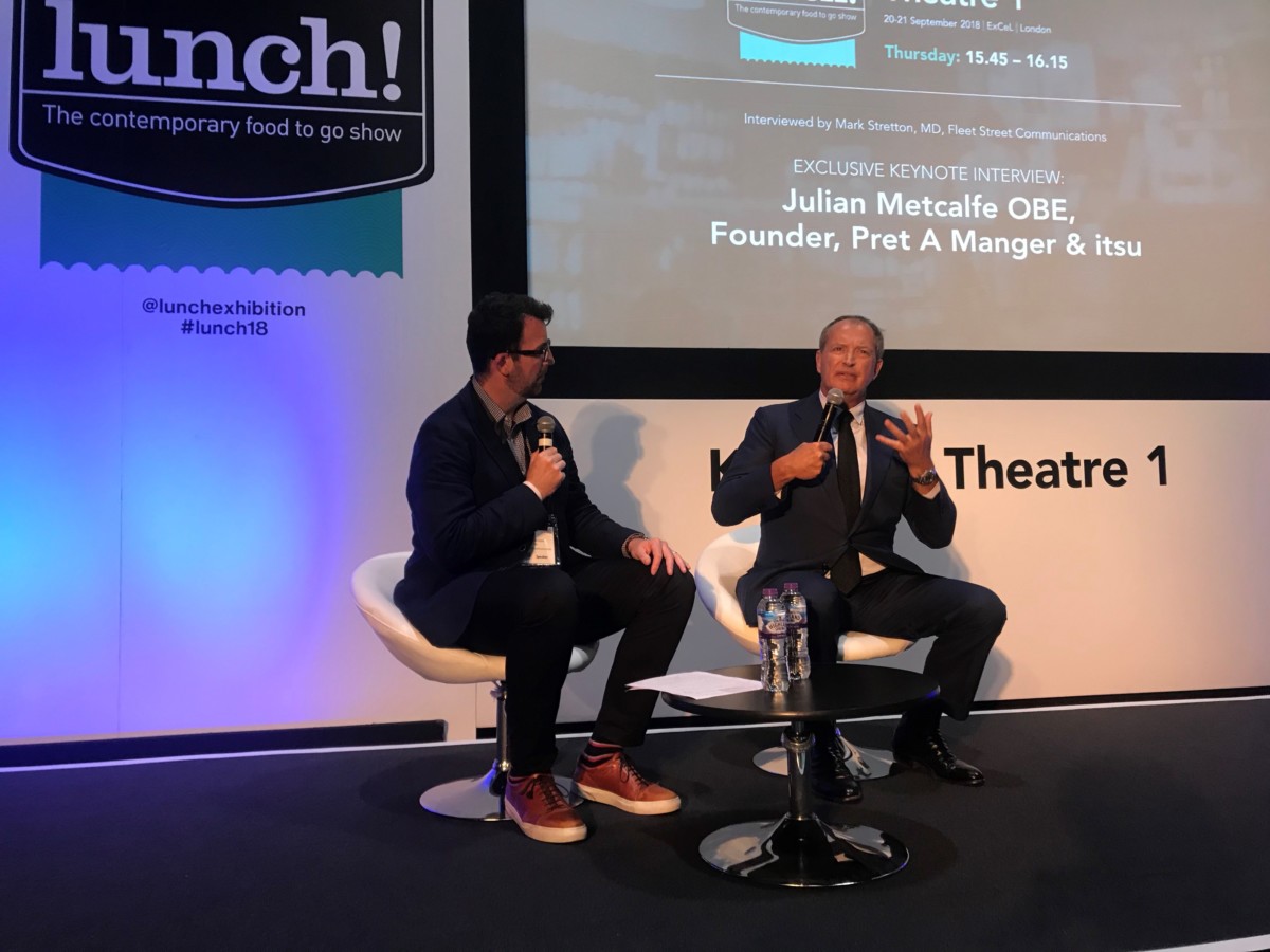 Pret and Itsu founder Julian Metcalfe insists apps aren't the way to ...