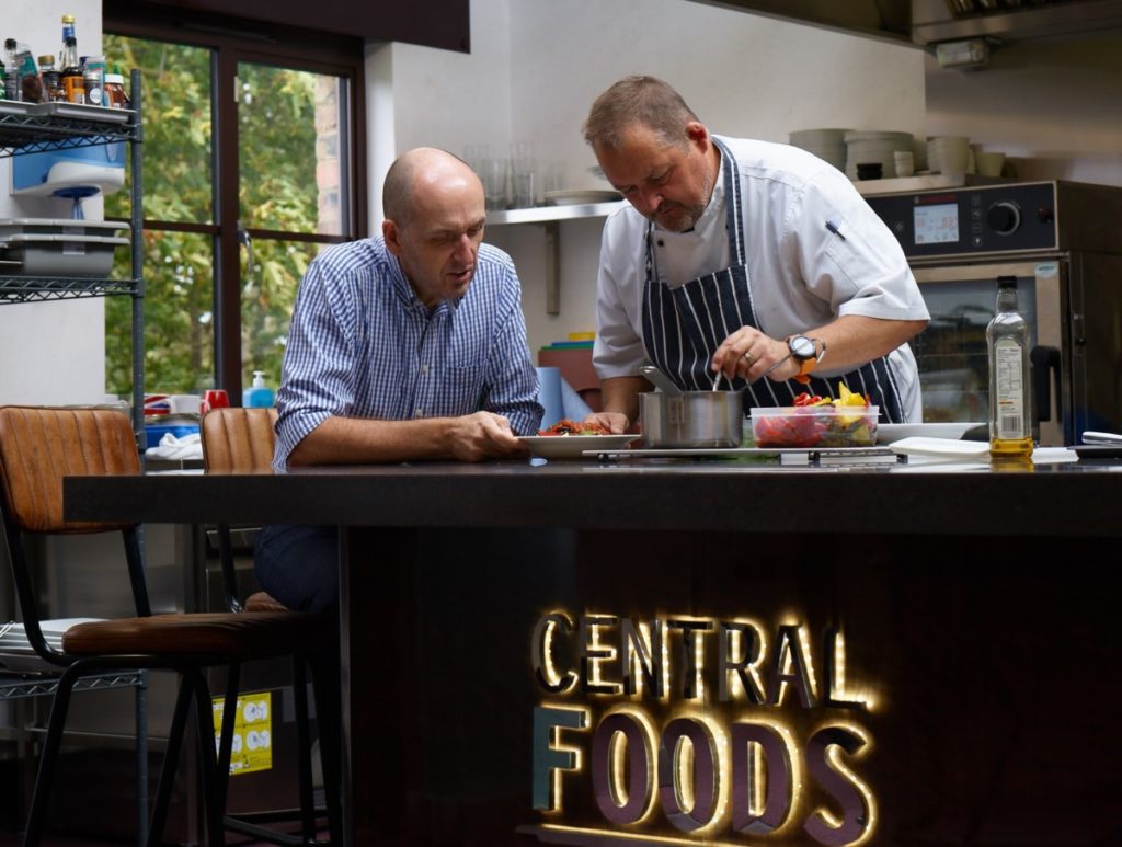 Central Foods builds test kitchen modelled on the kit used by its customers