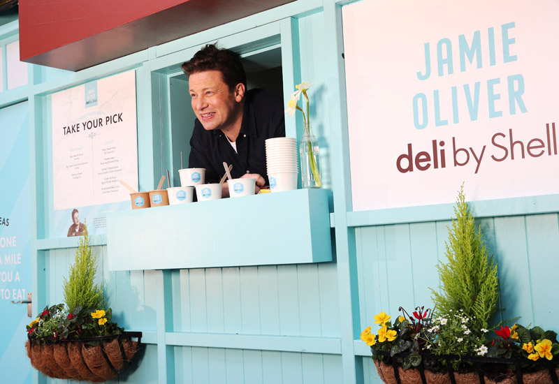 Shell to open five new hot food stores a week through Jamie Oliver deal