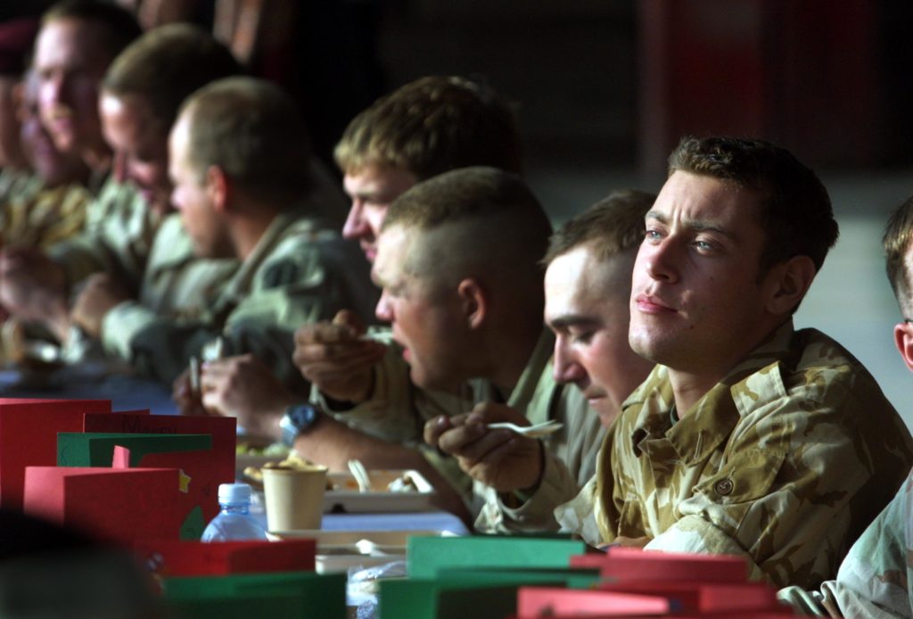 £4m kitchen and dining area for British troops boosts catering ...