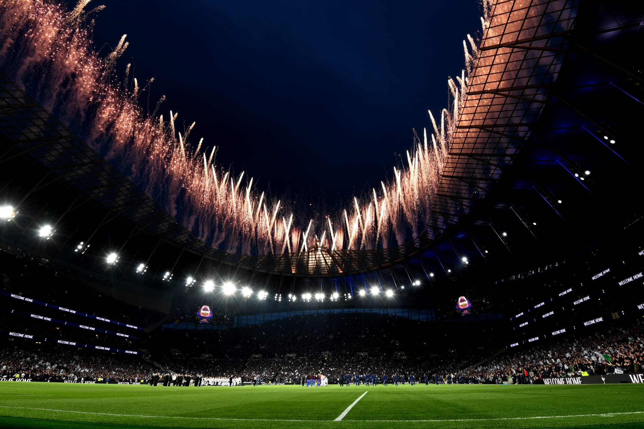 The extraordinary scale of the catering operation at Spurs’ new stadium