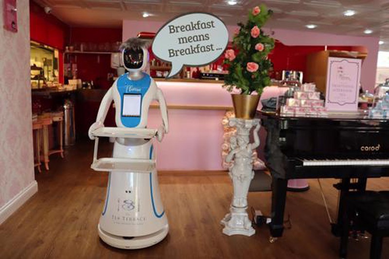 London restaurant chain becomes first in the UK to hire robotic waitress