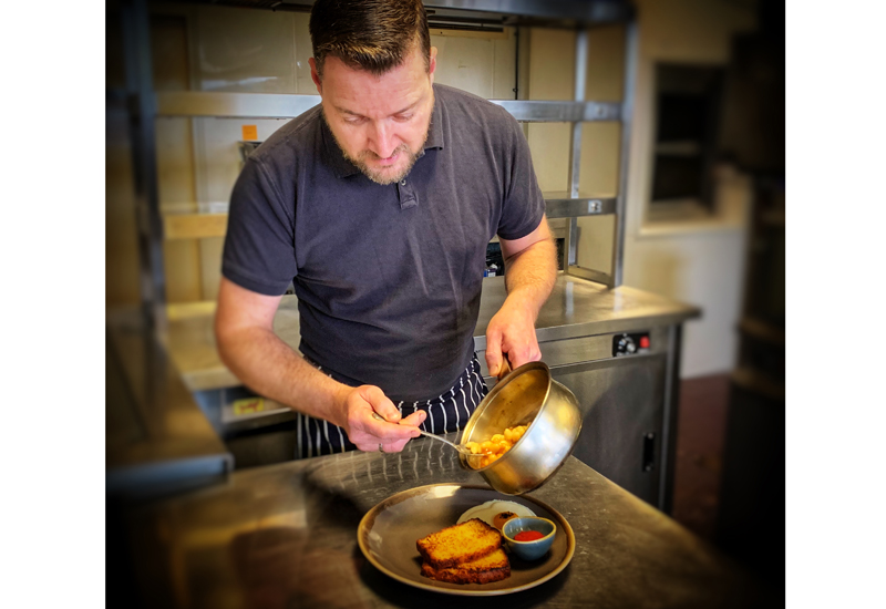 Innovative chef's 'beans on toast' dessert messes with the mind