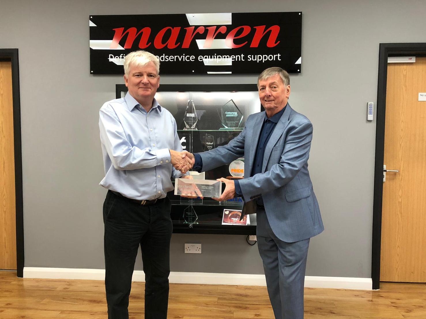 Marren to launch own-label microwave, picks up M&B contractor accolade