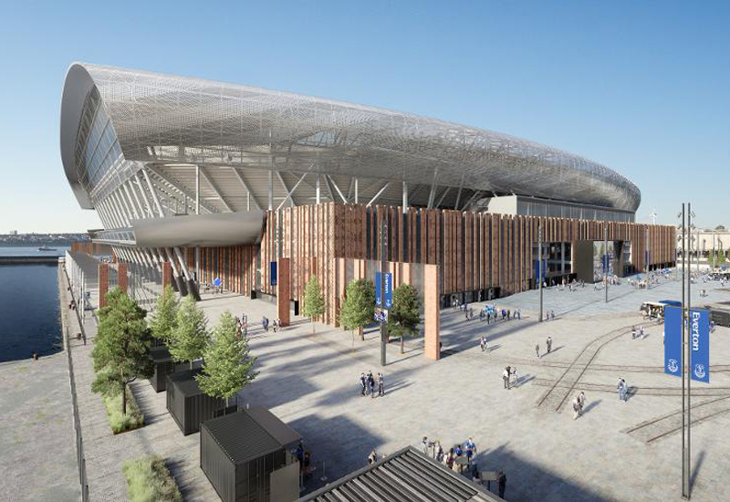 Everton's new stadium includes F&B facilities designed by Tricon