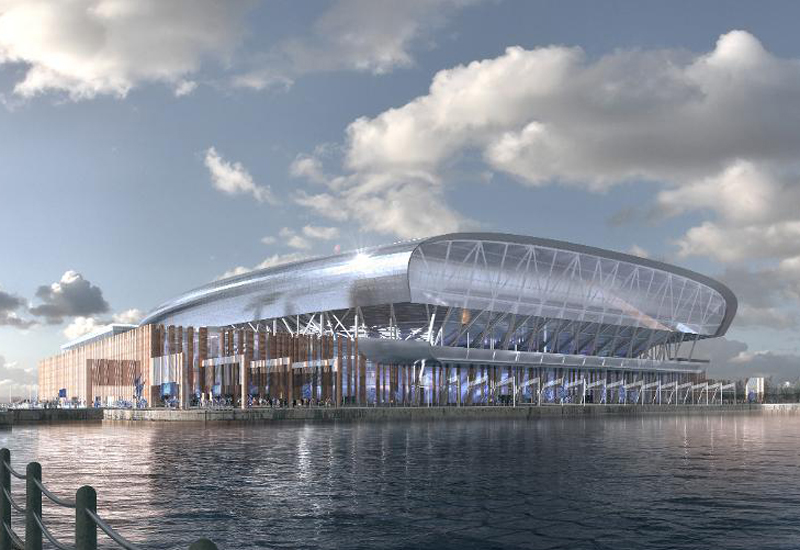 Everton's new stadium includes F&B facilities designed by Tricon