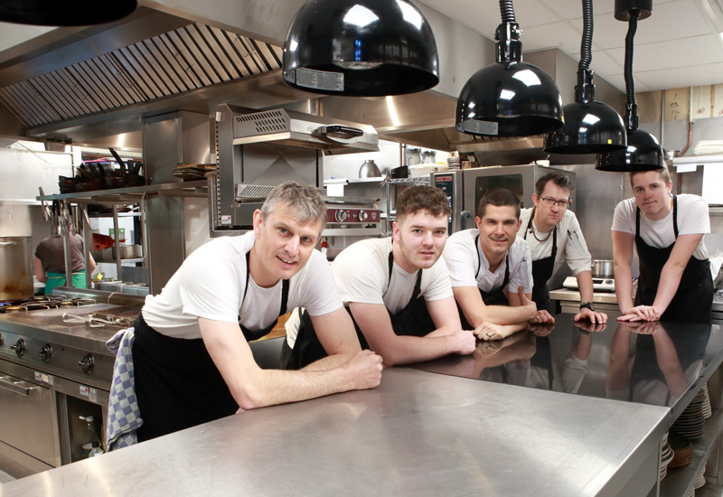 Langar Hall hotel spruces up kitchen with Charvet cook suite