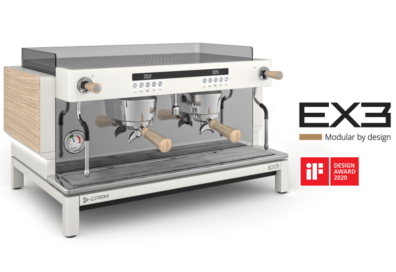 Crem develops award-winning customisable expresso machines