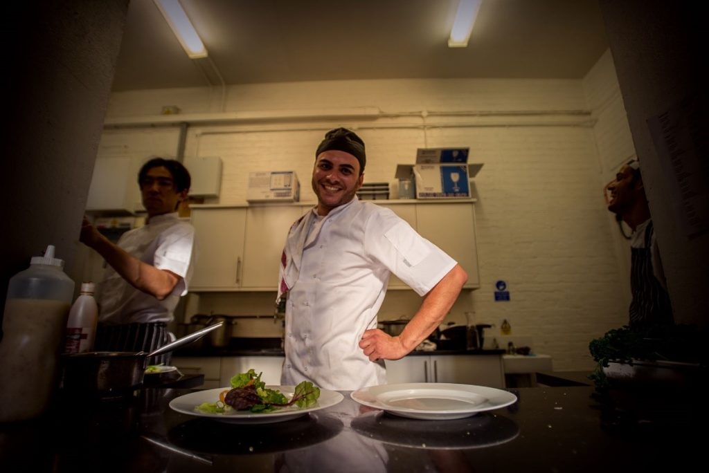 Ei Group publican returns to the kitchen to cook for NHS staff