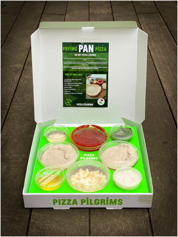 Pizza Pilgrims bowled over by sales of 'frying pan pizza kit'