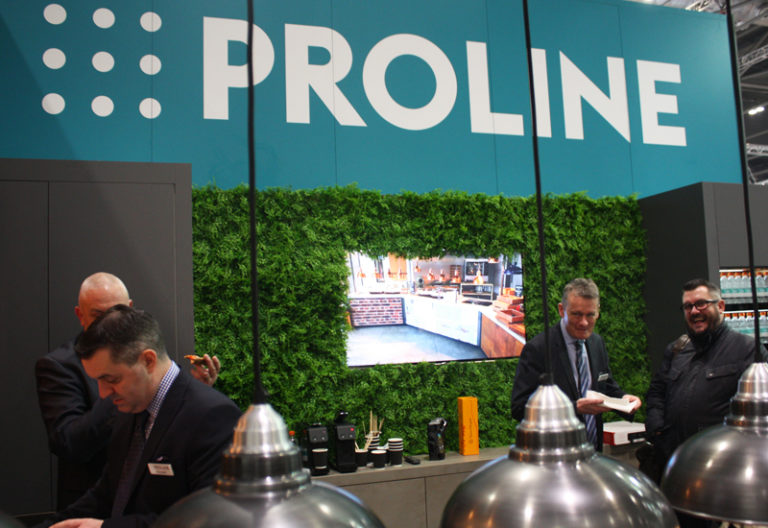 Proline protects catering areas with screens for counters and gantries