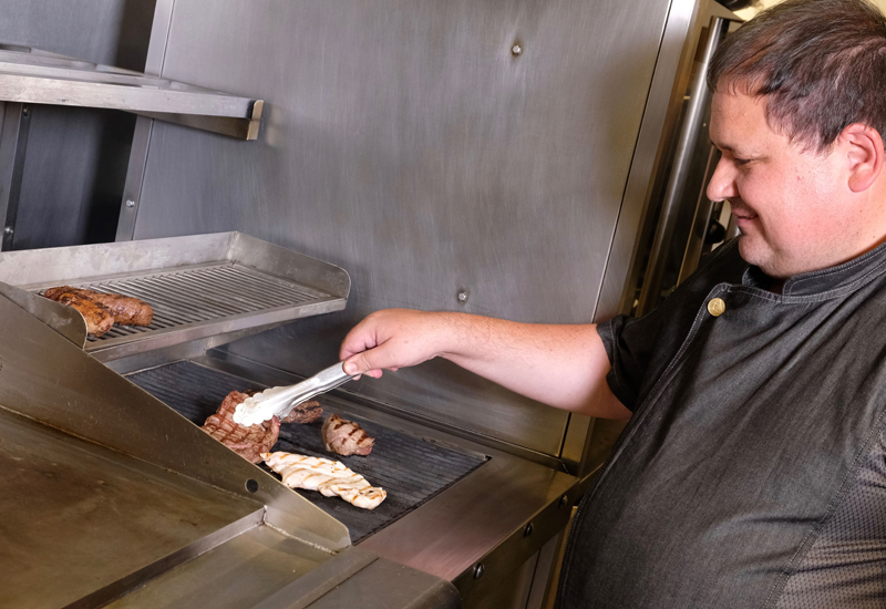 The Alchemist credits grills with creating food that thrills