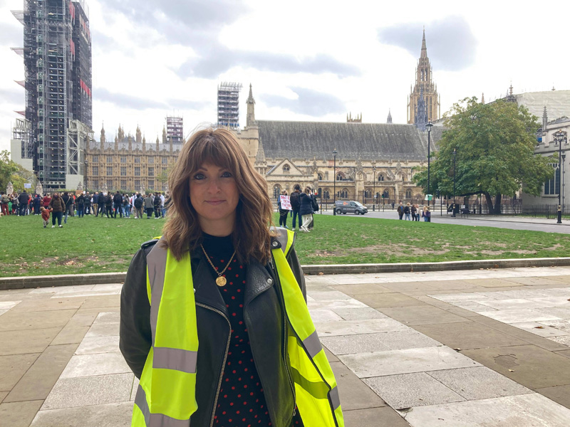 Hundreds of industry workers descend on Westminster to protest against ...