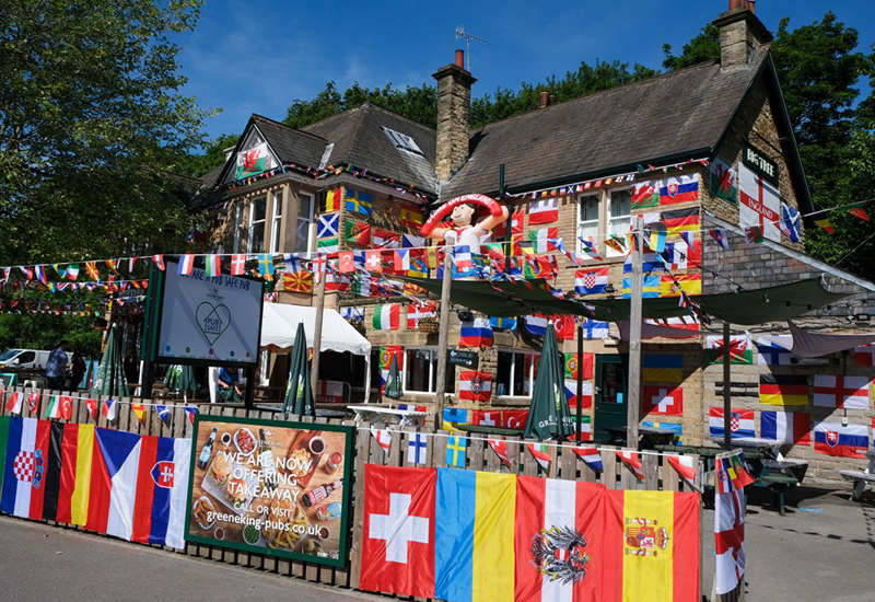 Greene King lays claim to most decorated pub in England