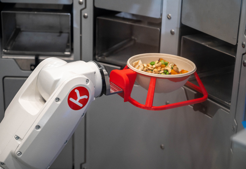 Foodservice robot takes over kitchen prep at Ocado HQ