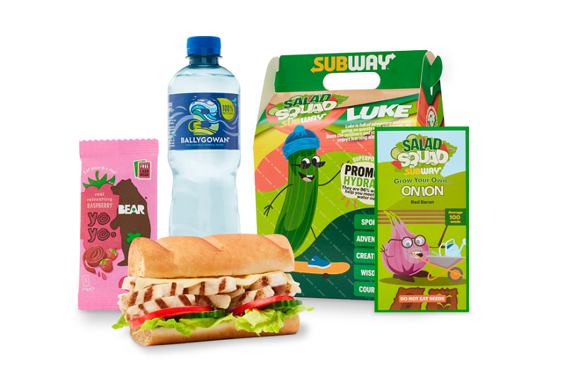 Subway introduces new Salad Squad Kids’ Pack for school half term