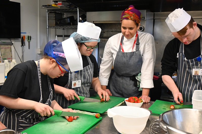 Sodexo holds training takeover for students with learning disabilities