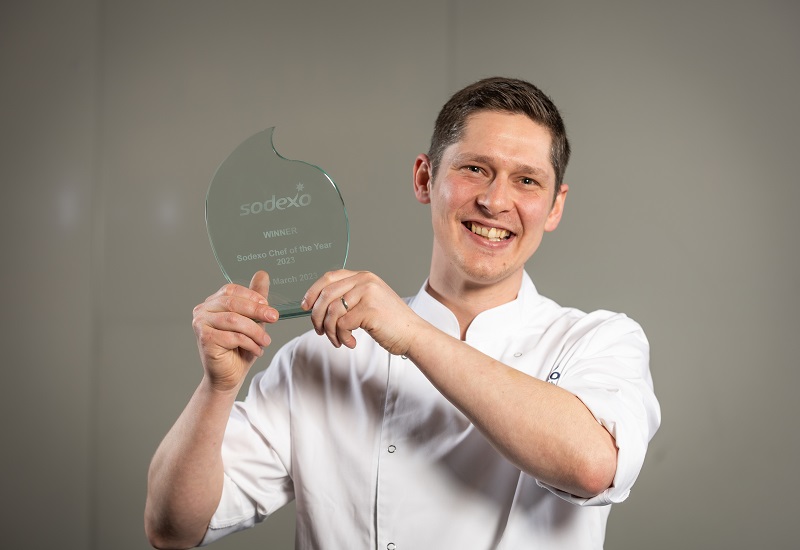 Adam Smith named Sodexo Chef of the Year 2023