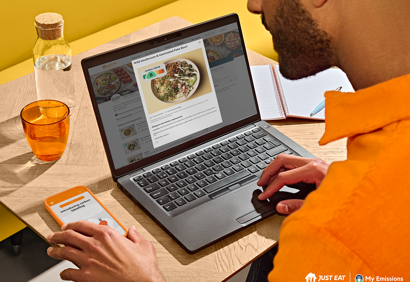 Just Eat for Business launches carbon labelling trial