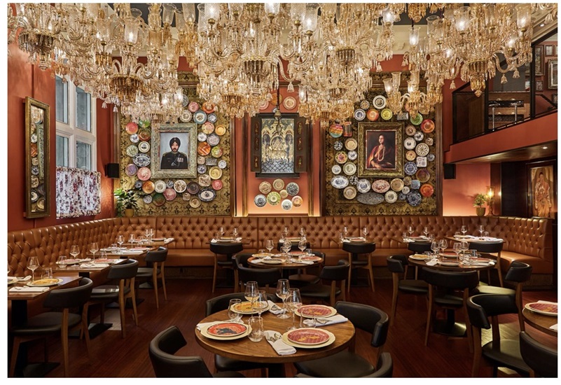 Colonel Saab opens new restaurant in Trafalgar Square