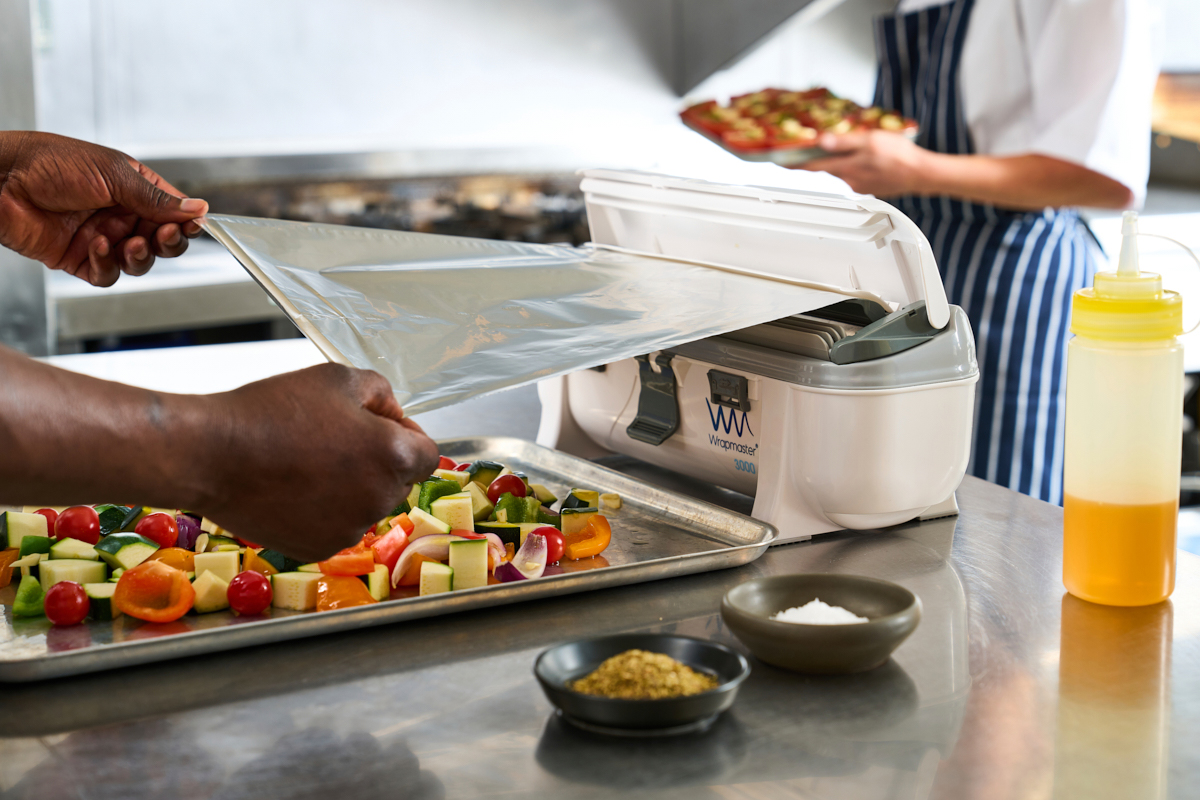 Wrapmaster keeps food prep simple
