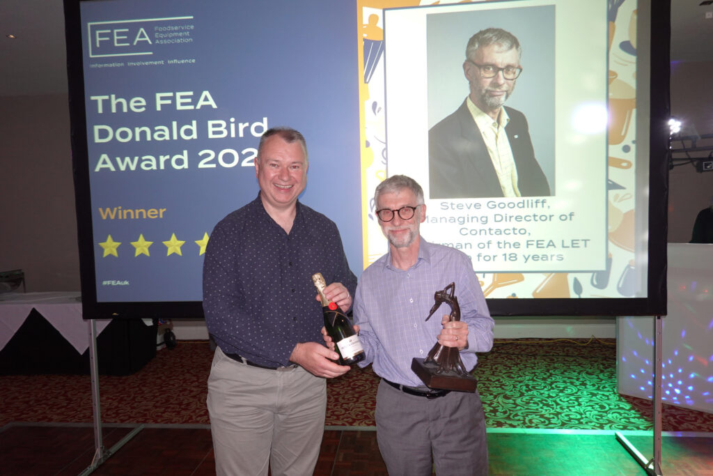 Steve Goodliff wins Donald Bird Award at LET Forum