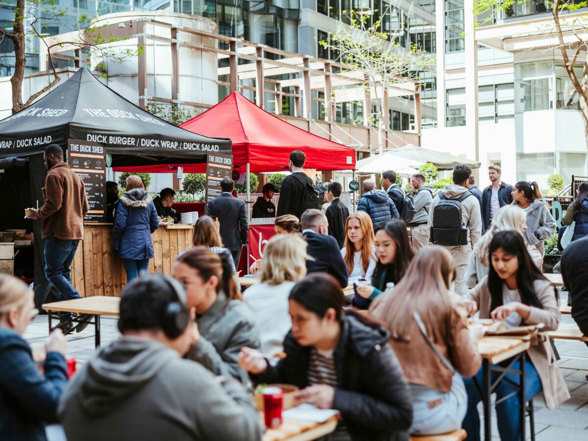 Kerb brings top street food traders to new Holborn market