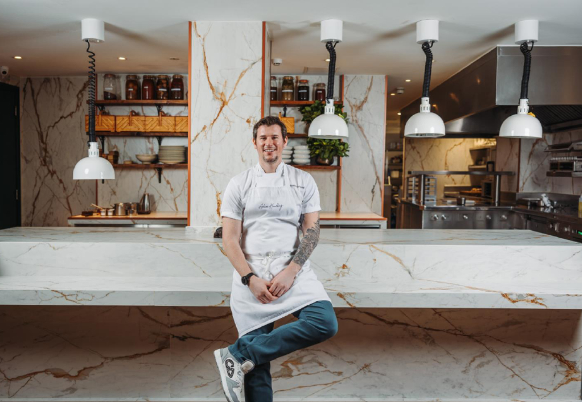 Adam Handling's Frog restaurant kitchen given surfaces overhaul