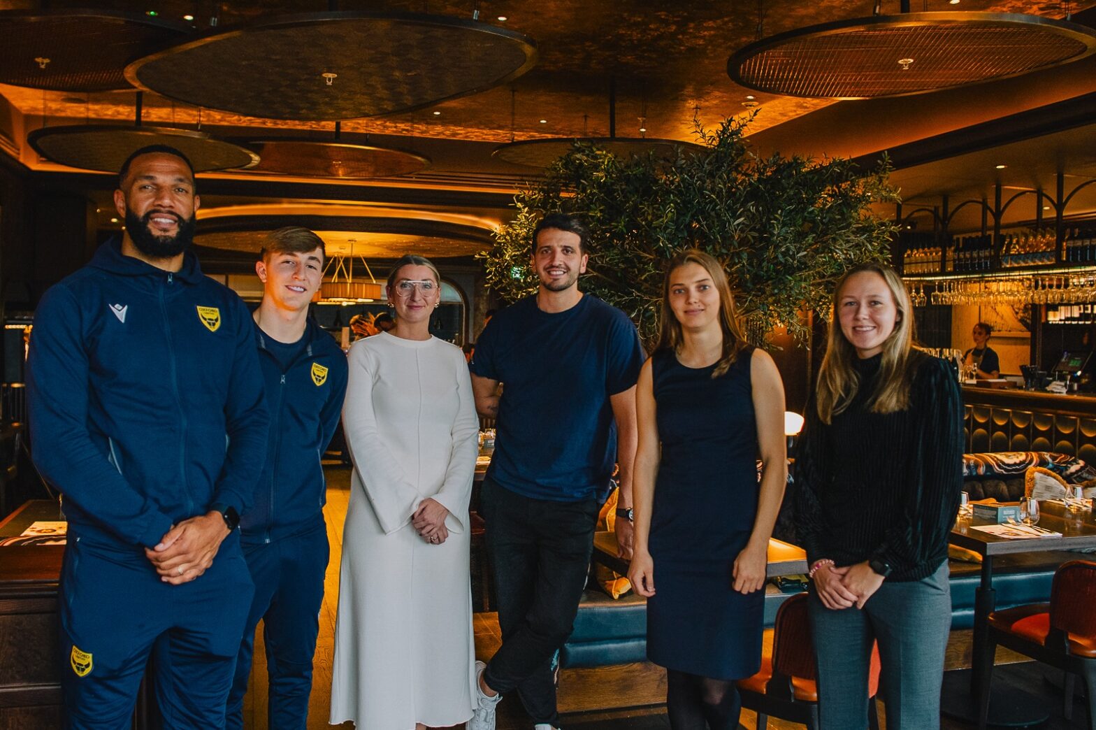 Six by Nico founder shares culinary tips with Oxford United footballers