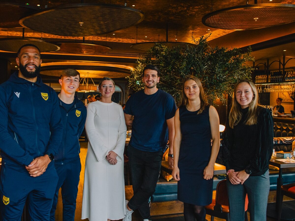 Six by Nico founder shares culinary tips with Oxford United footballers