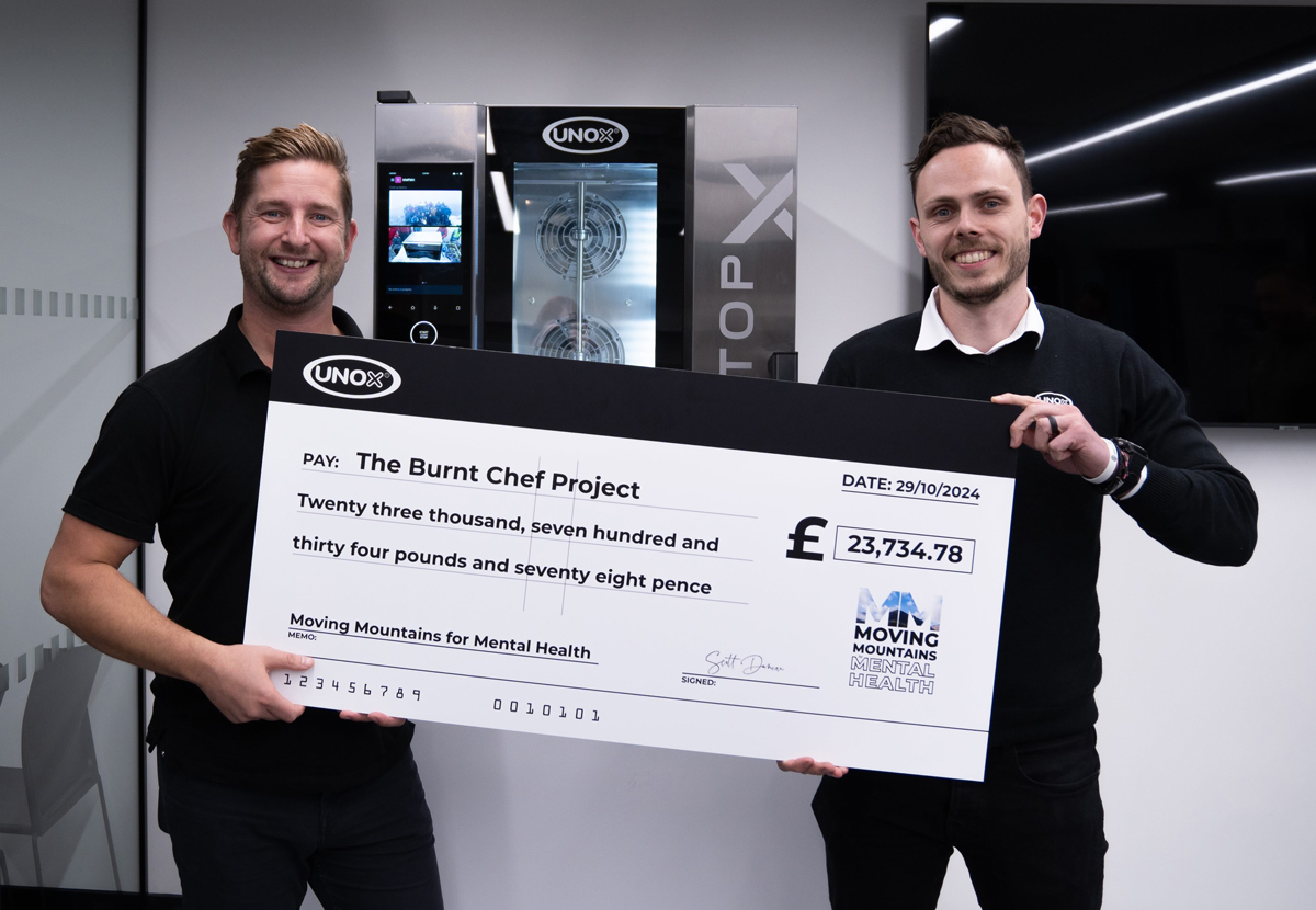 Unox Ben Nevis climb raises over £23,500 for The Burnt Chef Project
