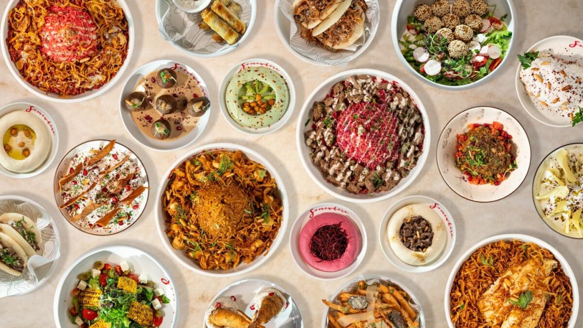 Dubai restaurant concept Somewhere debuts in London