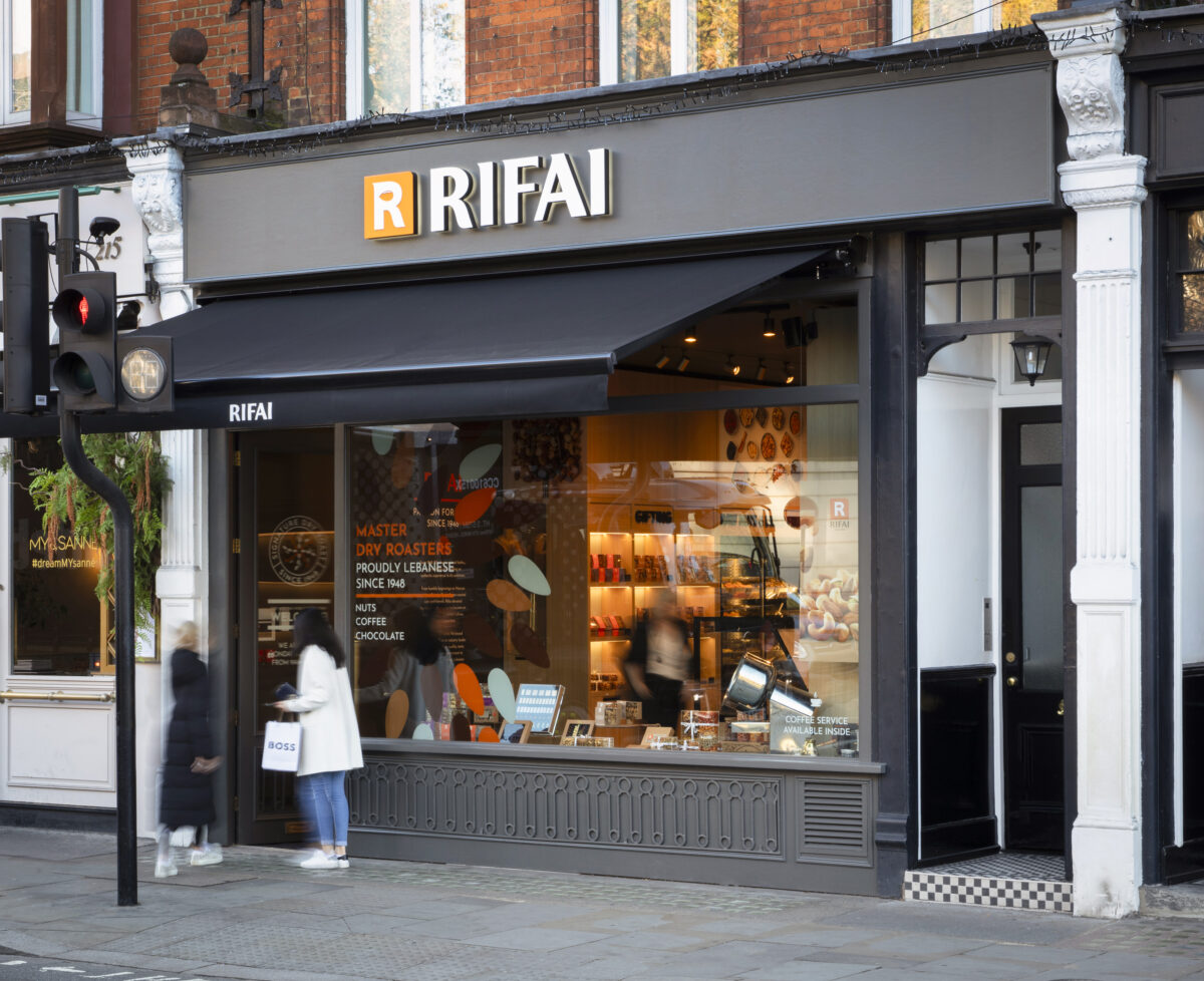 Rifai nuts and coffee chain opens first UK site in Knightsbridge